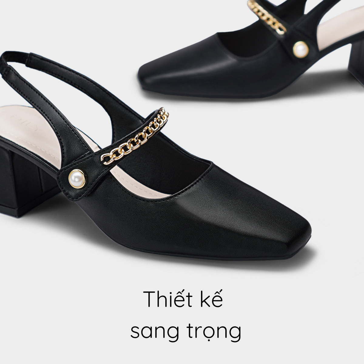 DILY - Giày Slingback DL0554