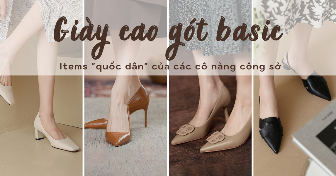 DILY - Giày cao gót basic - Items "quốc dân" của các cô nàng công sở
