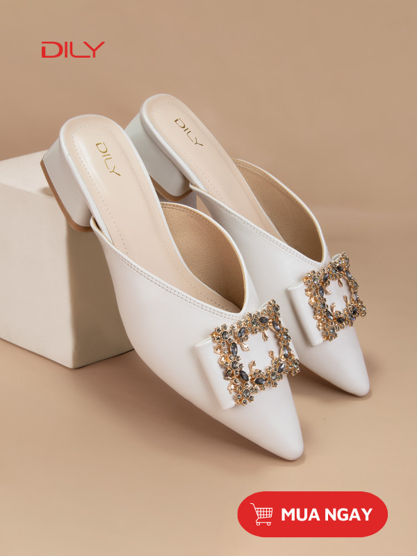 DILY - Điểm danh 5 mẫu dép guốc đẹp tại DILY cho nàng có bàn chân to